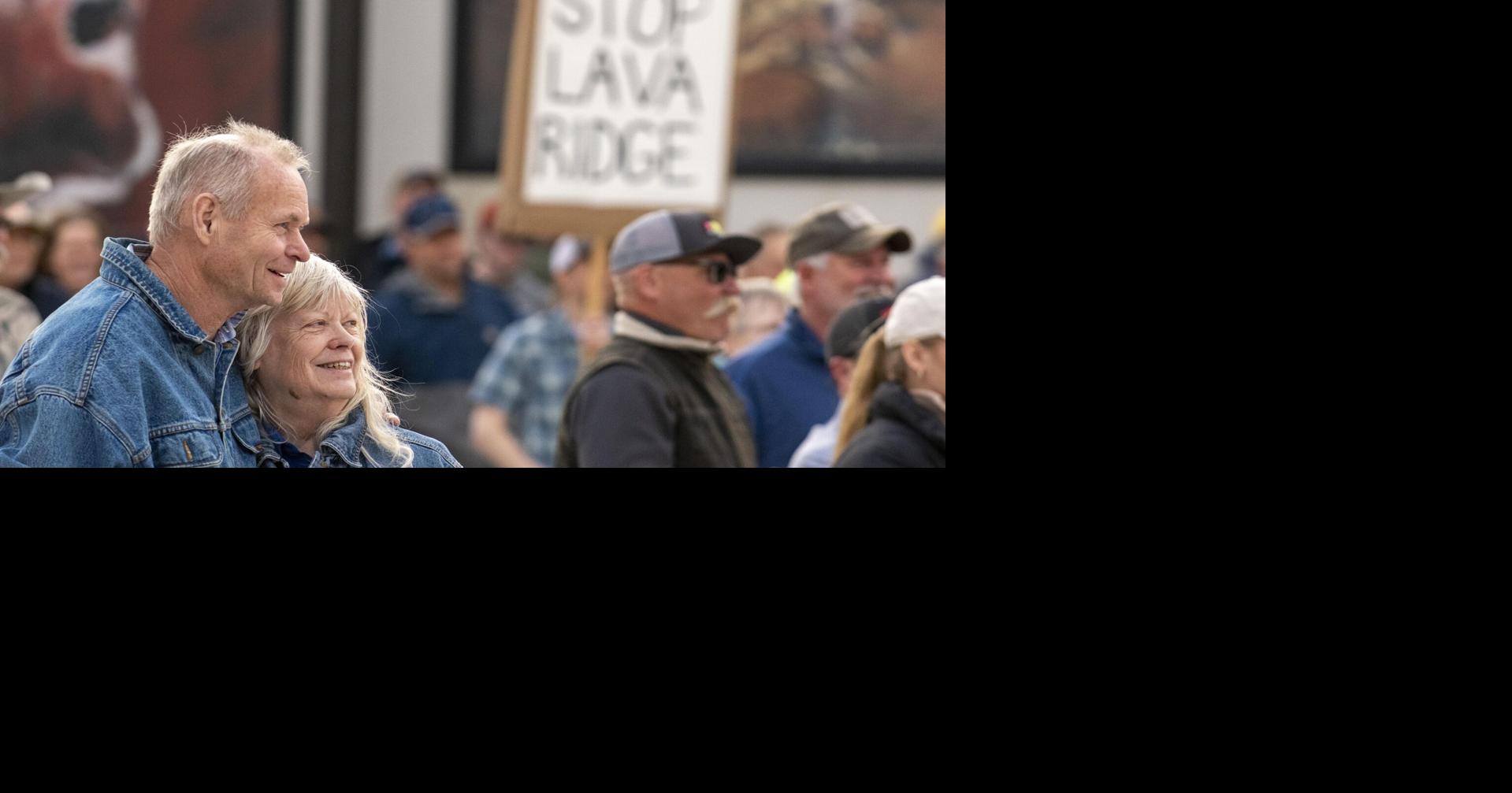 PHOTOS: Rally against the Lava Ridge Wind Project draws a crowd