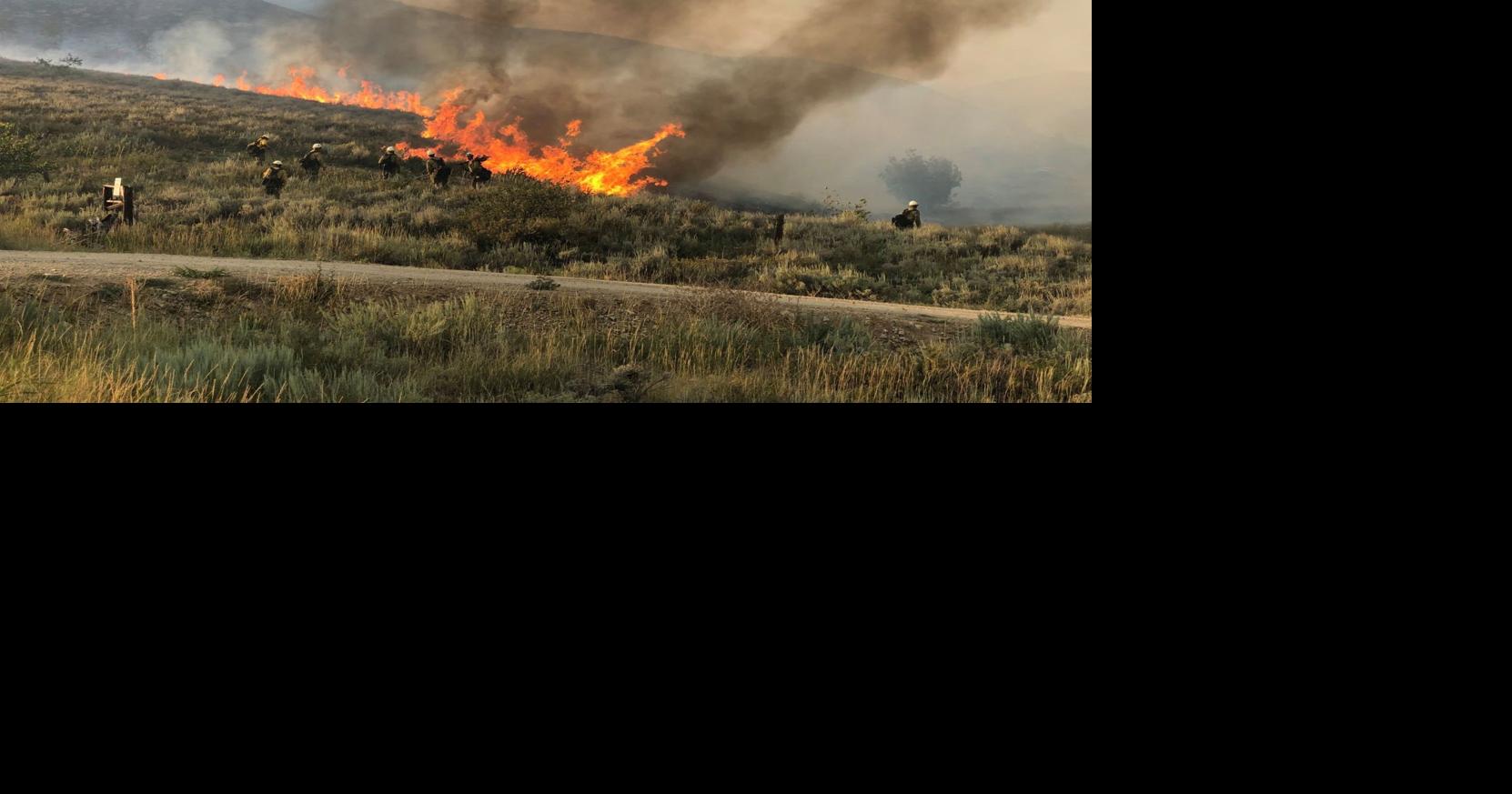 Phillips Fire reaches 1,600 acres, burns parts of Soldier Mountain Ski Area