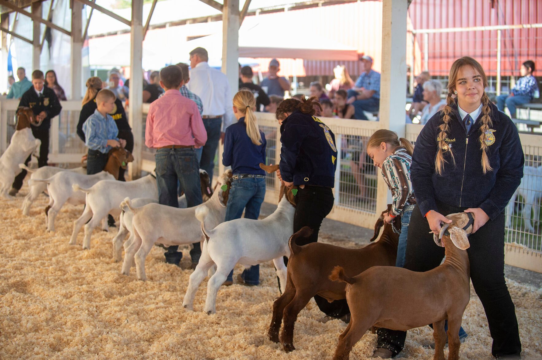 Goat show goes off without a hitch
