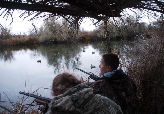 Teaching Young Hunters the Joys of a Duck Blind