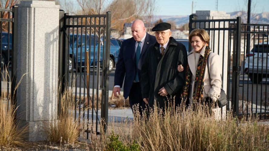 Mormon Church president dedicates Burley Idaho Temple