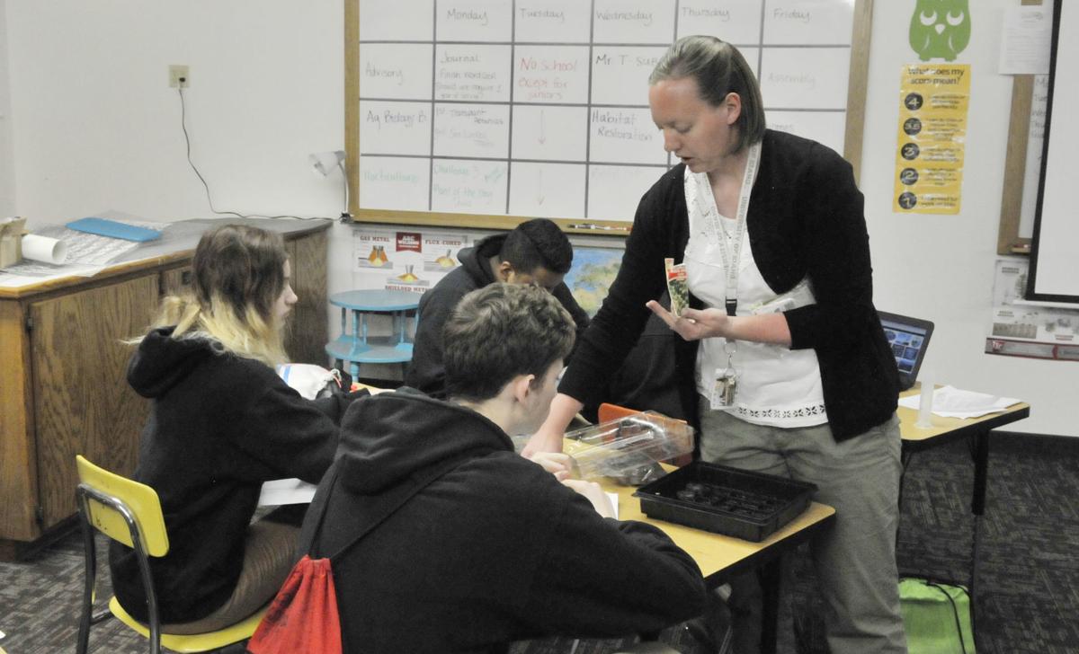 Burley alternative school teacher develops agricultural science program