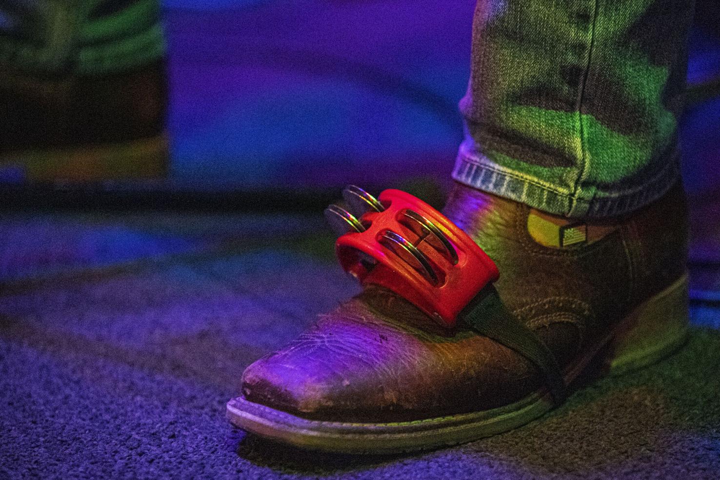 Burley-born artist Aaron Golay performs for The Cove