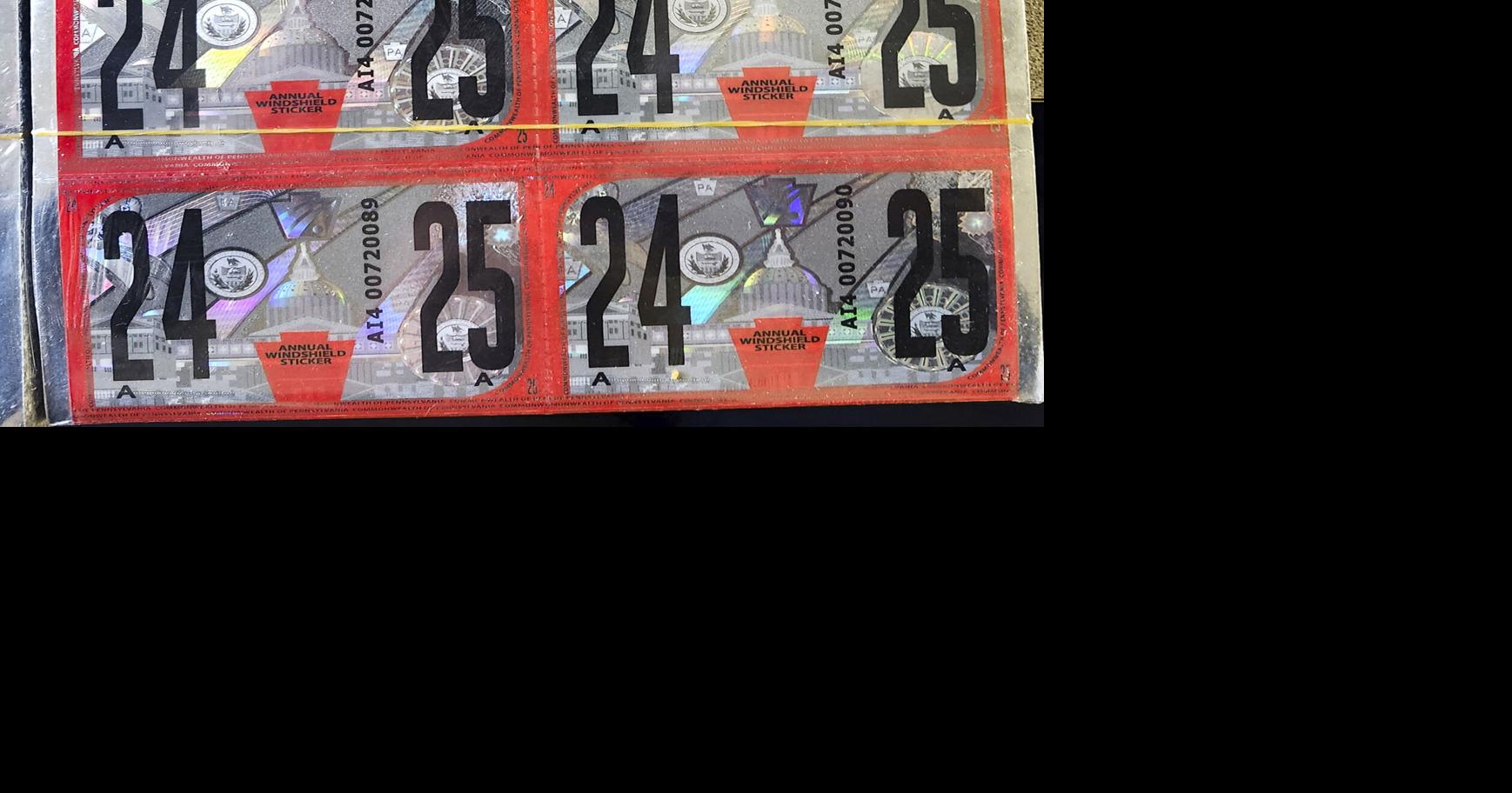 Fake Vehicle Inspection Stickers