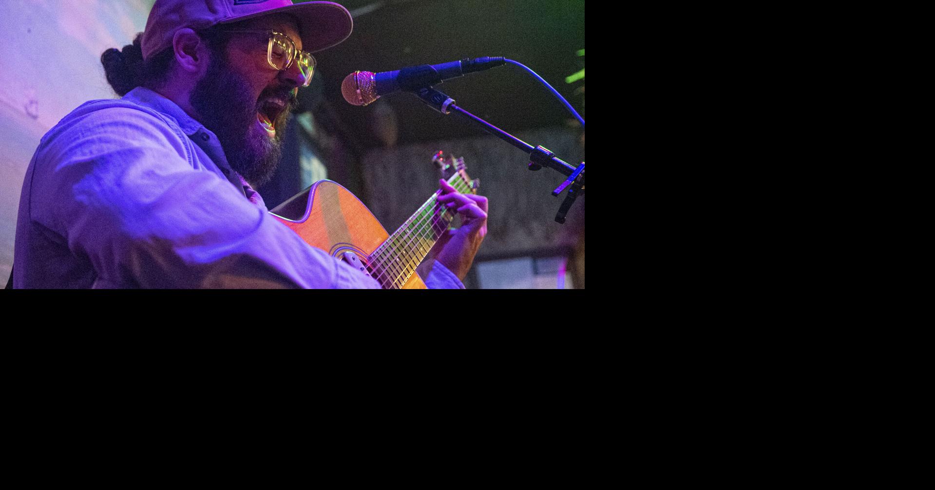 Burley-born artist Aaron Golay performs for The Cove