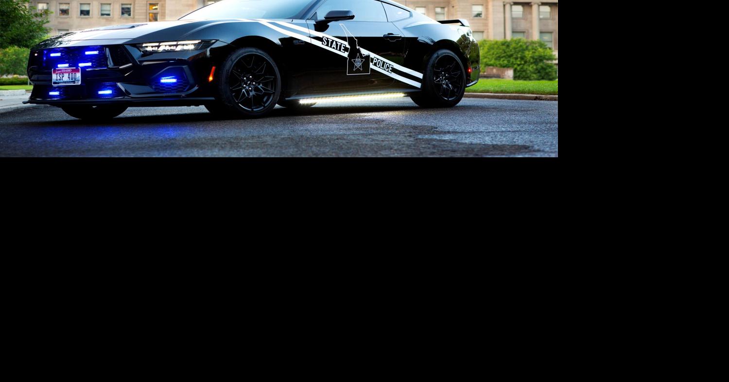 Idahoans can vote ISP Mustang car top police cruiser
