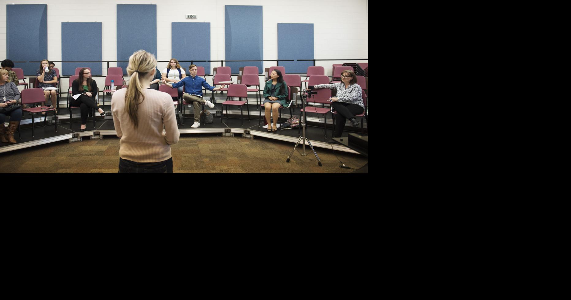Caleb Collins holds workshops before symphony performance