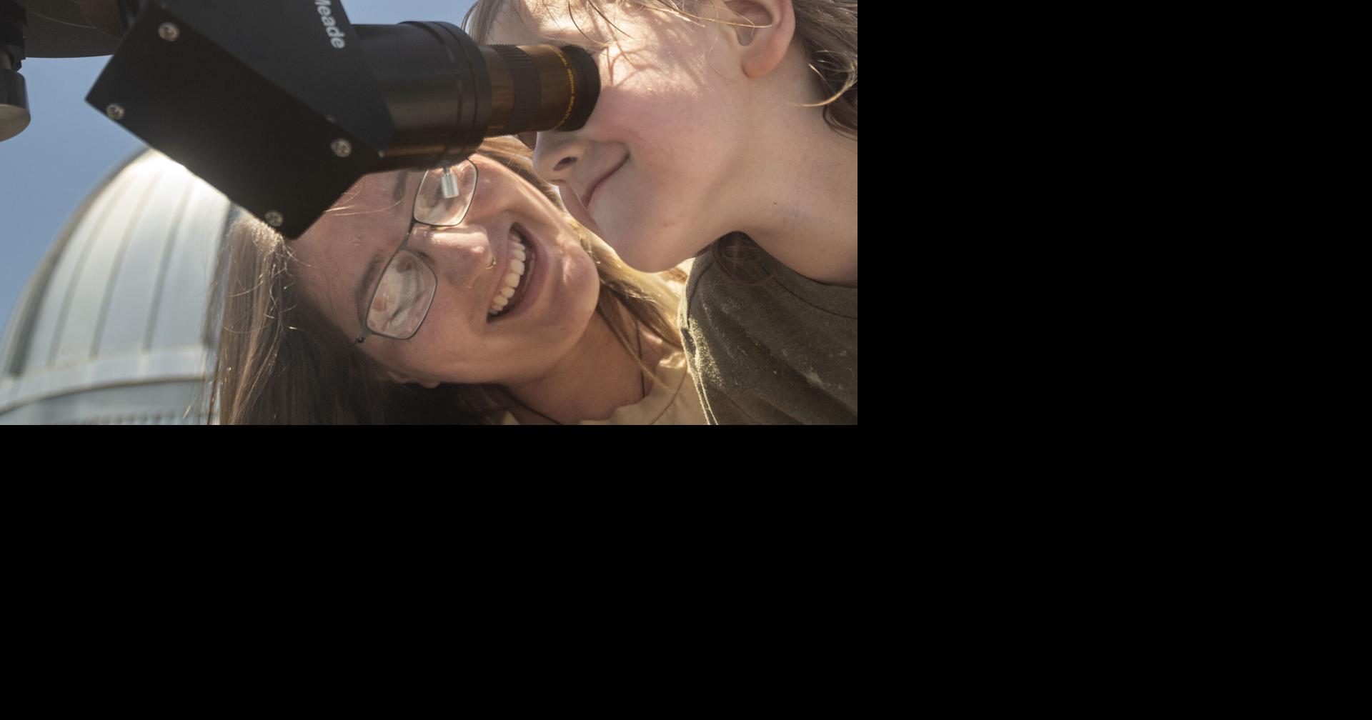 The bright spot of the week: Solar viewing at CSI