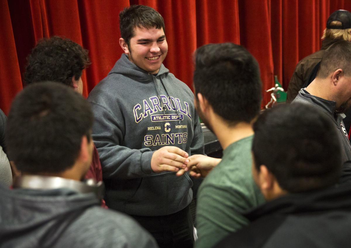 Four Gooding football players ink college scholarships