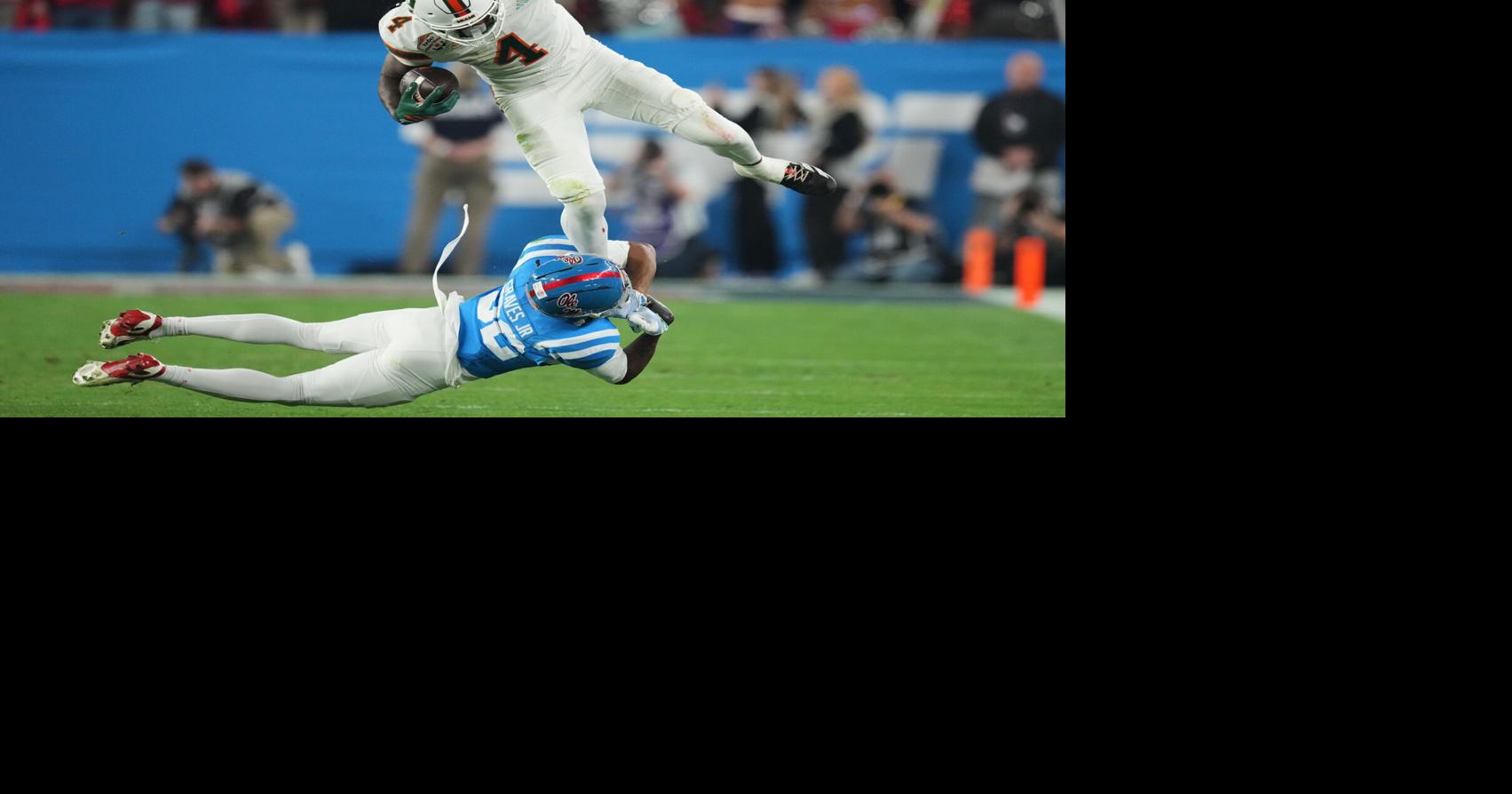 Miami beats Ole Miss 31-27 in Fiesta Bowl