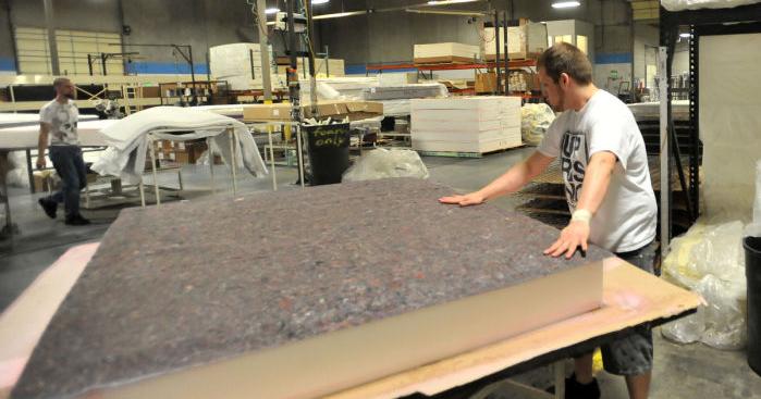 Gallery: Inside Everton Mattress Manufacturing