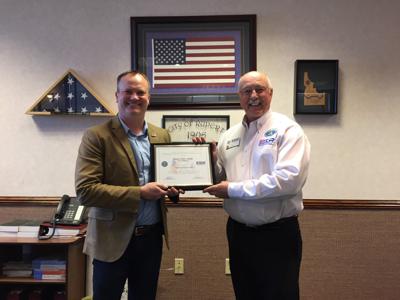 Rupert Sen. Kelly Anthon recognized for support of veterans