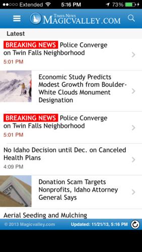 Free Times-News App Adds Features