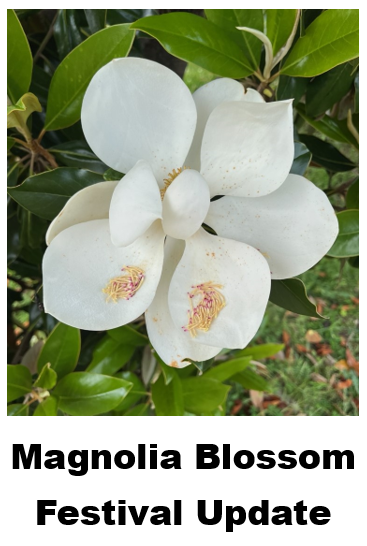 Send your group's information about Magnolia Blossom Festival events to ...