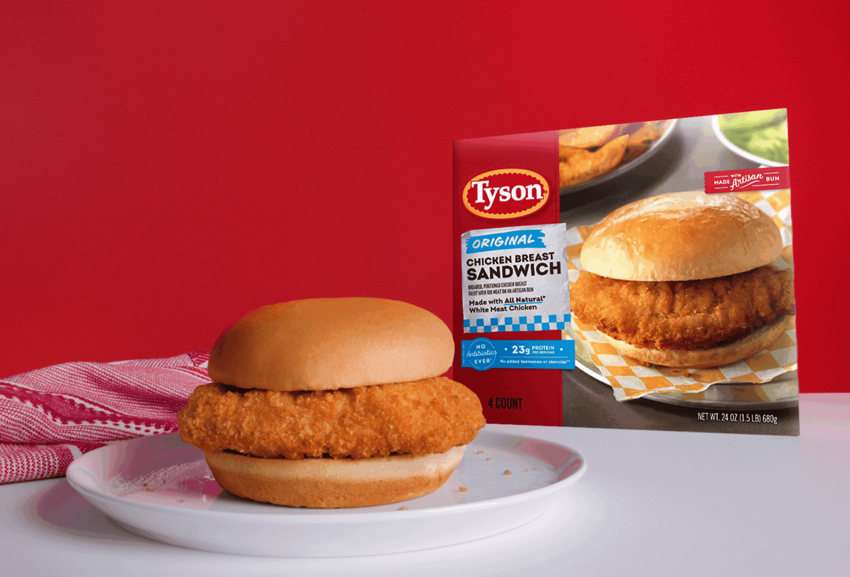 Tyson brand introduces new line of chicken sandwiches and sliders ...