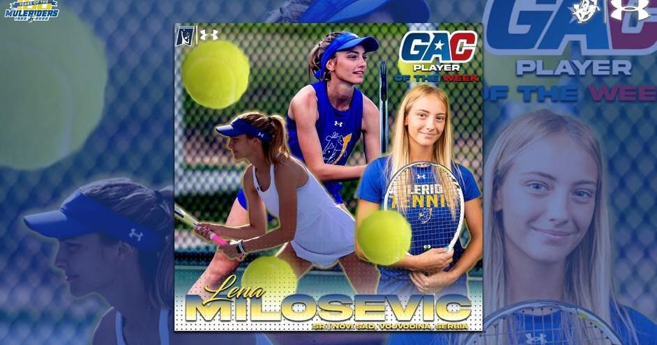 SAU's Milosevic earns Great American tennis honor | Southern Arkansas ...