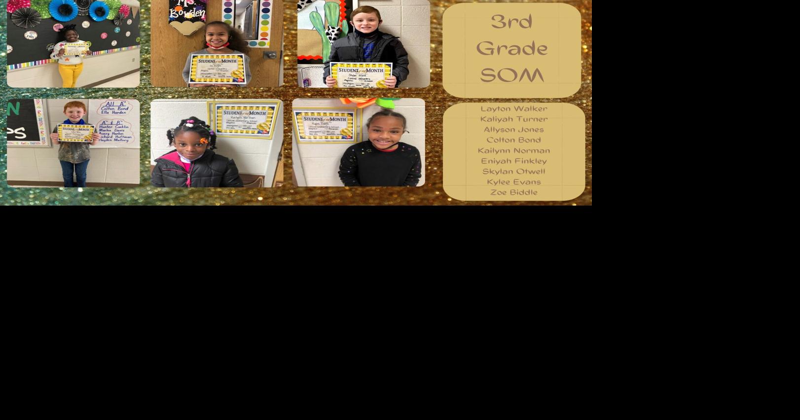 Central Elementary School names Students of the Month | Public ...