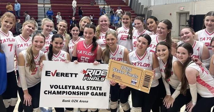 Taylor to face Hackett for Class 2A volleyball state championship ...