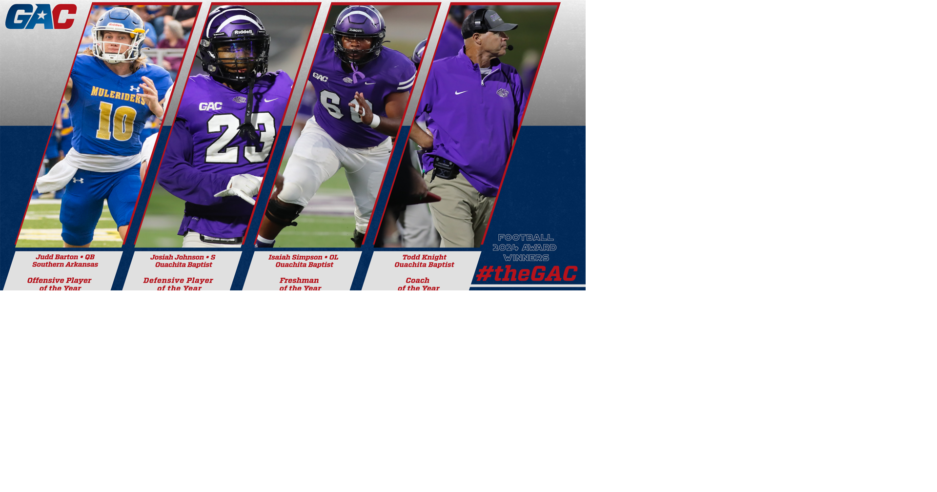 SAU's Judd Barton conference Offensive Player of the Year | Southern ...