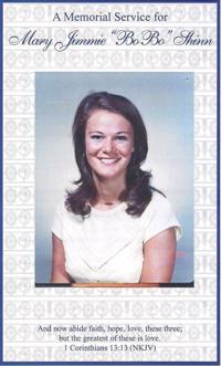 Memorial service remembers the late Mary Jimmie "Bobo" Shinn | Local ...