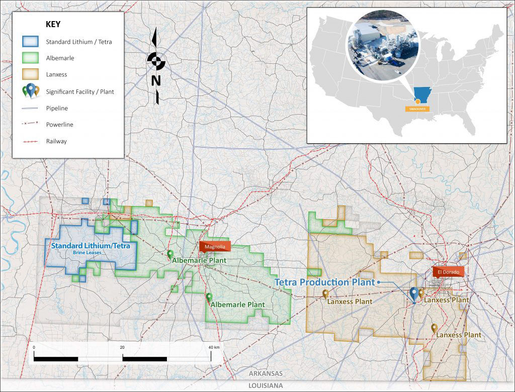 Lithium content of South Arkansas brine pleases Standard Lithium ...
