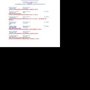 Circuit Court publishes revocation docket for Thursday morning | Public ...