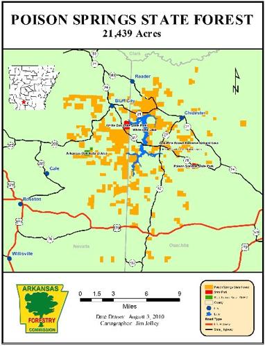 Arkansas buys 713 acres for Poison Springs State Forest | Regional News ...