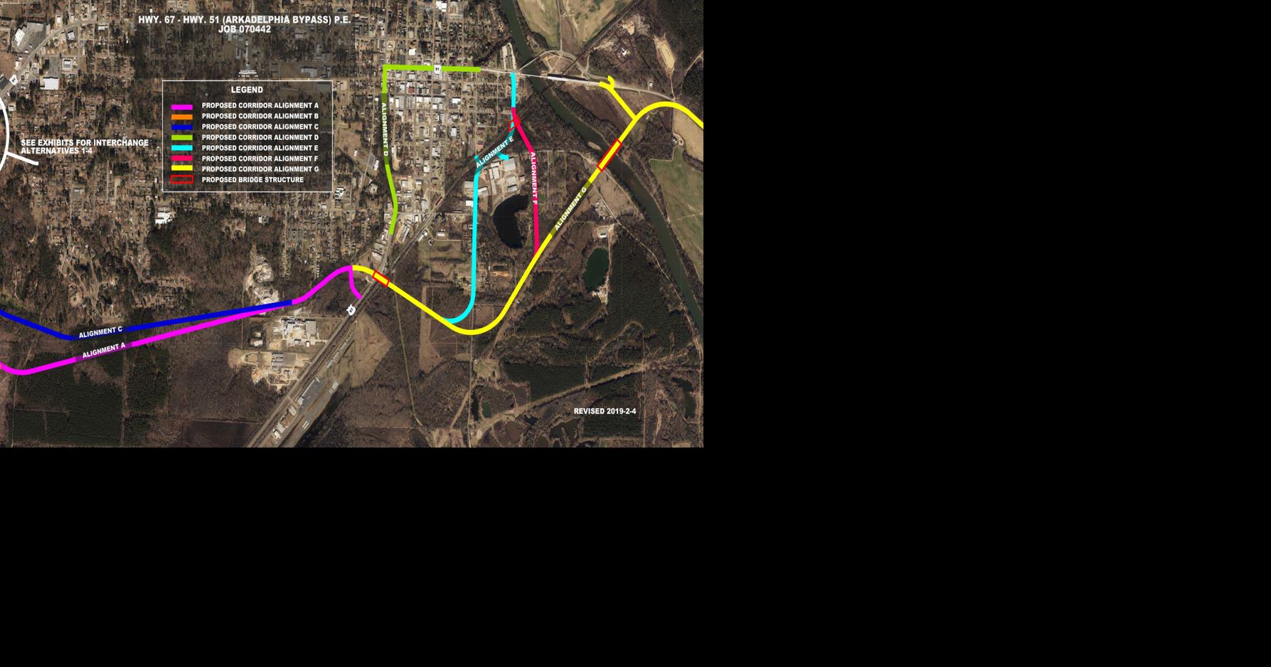 Public reviews proposal for South Arkadelphia highway bypass | Regional ...