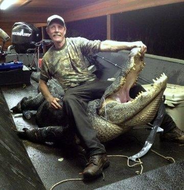 Prescott man bags record alligator near Millwood Dam | Individual and ...