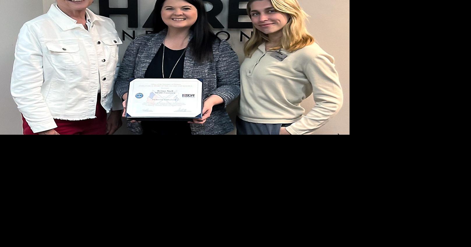 SHARE Foundation officer receives ESGR award | Union County ...