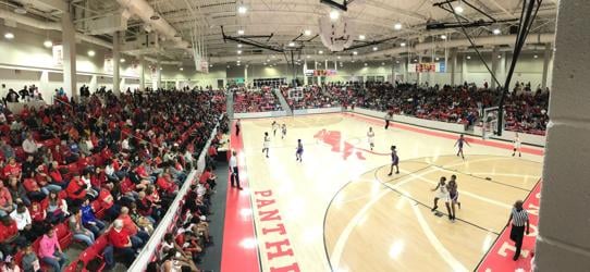 Panoramic Photo Panther Arena School Sports Magnoliareporter