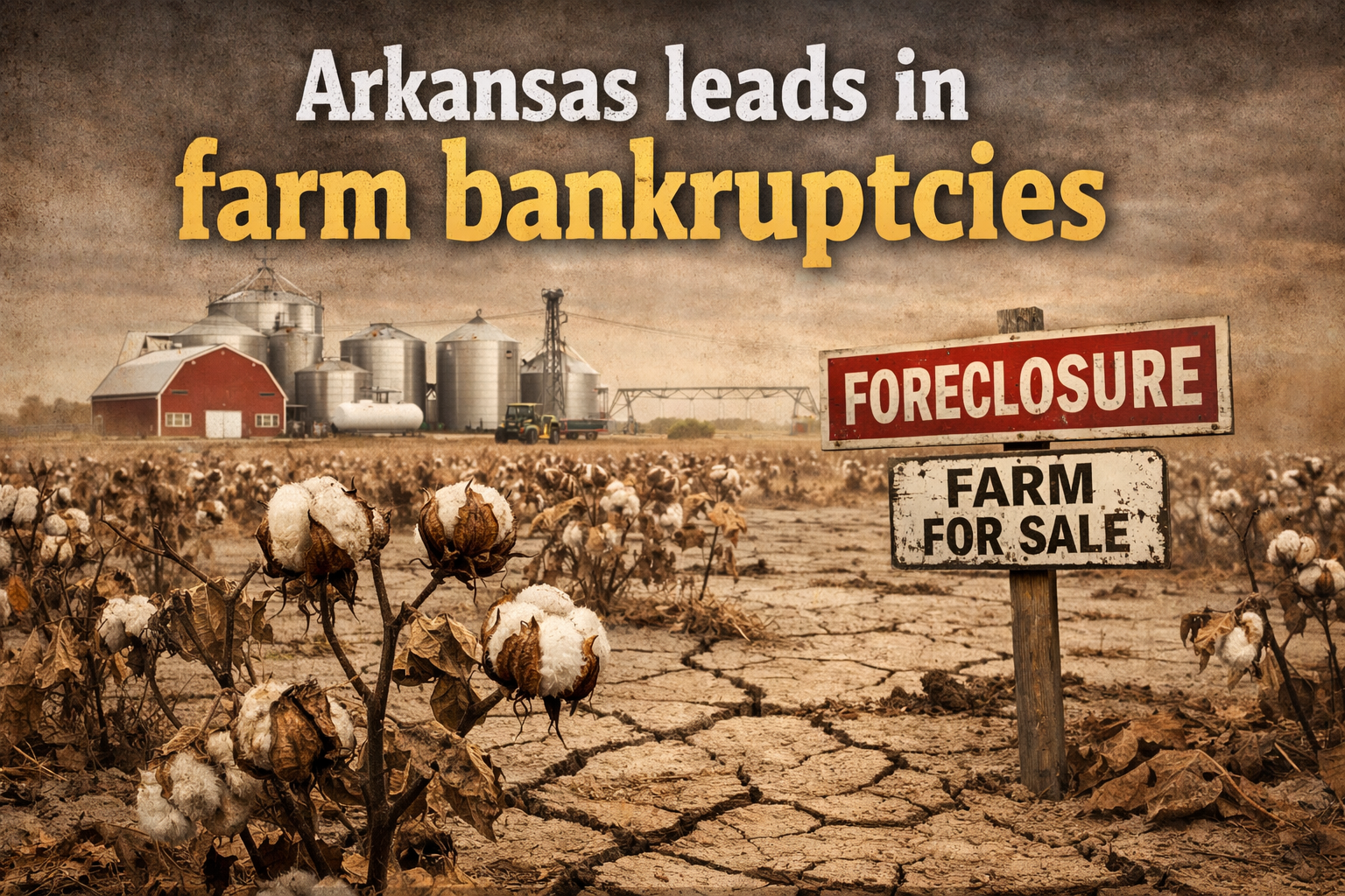 Arkansas led nation in Chapter 12 farm bankruptcy filings in 2025 ...
