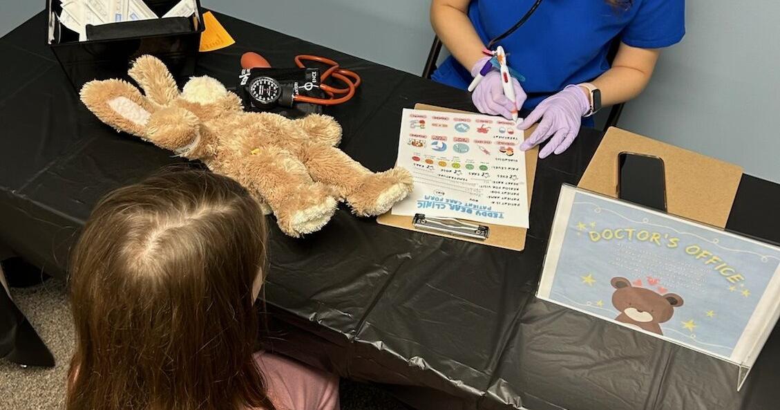 Teddy Bear Clinic eases childhood fears about physician visits ...