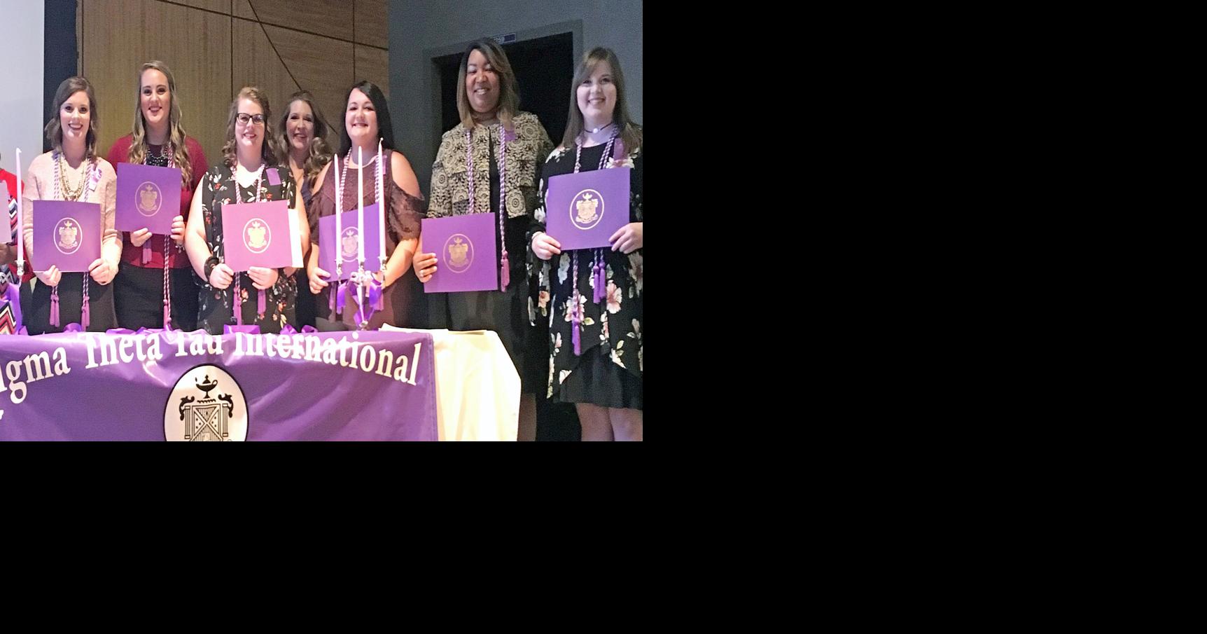 Sigma Theta Tau inducts 13 SAU nursing representatives | Southern ...