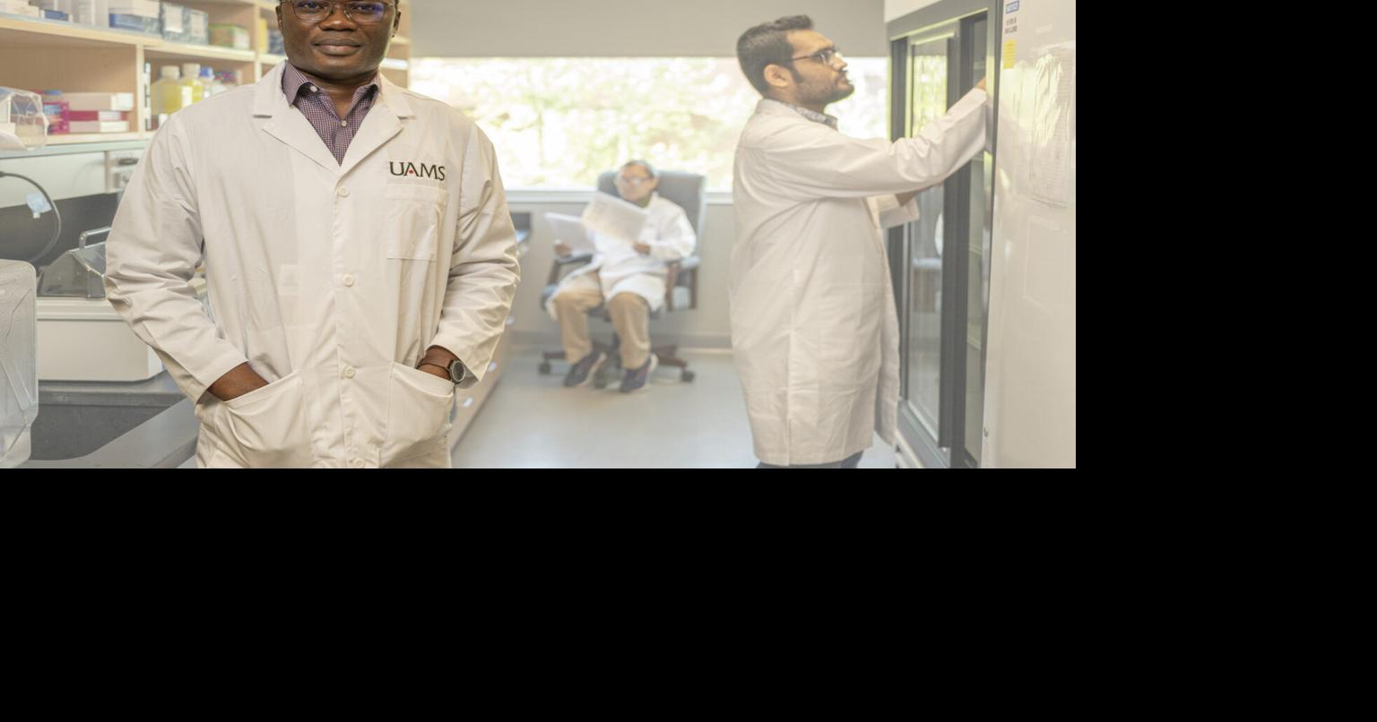 Marius Nagalo, Ph.D., first at UAMS to receive NIH New Innovator Award ...