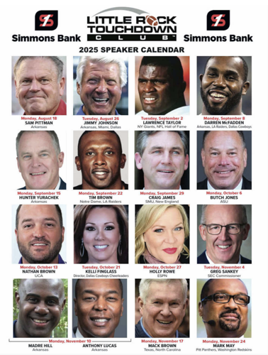 Arkansas PBS to provide livestreaming for Little Rock Touchdown Club ...