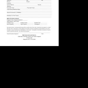 Pageant Entry Form | | magnoliareporter.com