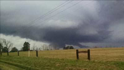 arkansas tornado cloud