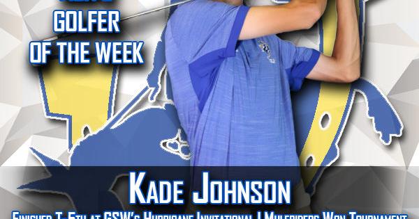 SAU golfer Kade Johnson tops in Great American Conference last week ...