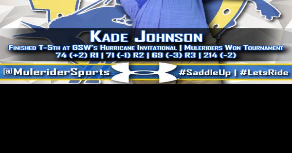 SAU golfer Kade Johnson tops in Great American Conference last week ...