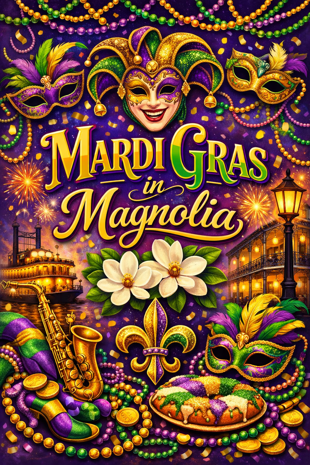 Mardi Gras Parade around Magnolia Square at 1:30 p.m. today | Local ...