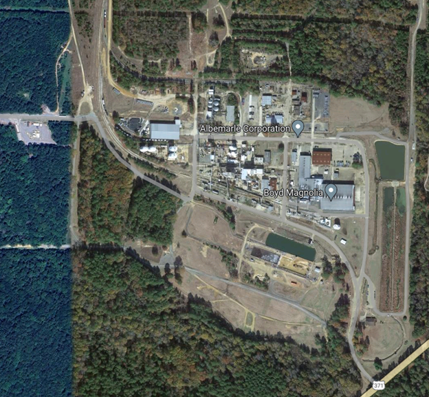 Lithium pilot plant will be built at Albemarle's Magnolia West site ...