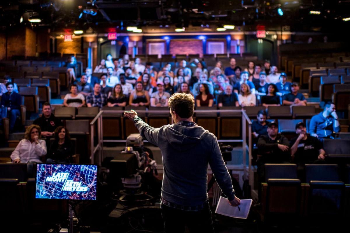 VIDEO: Inside the writers' room with Seth Meyers: How to make late ...