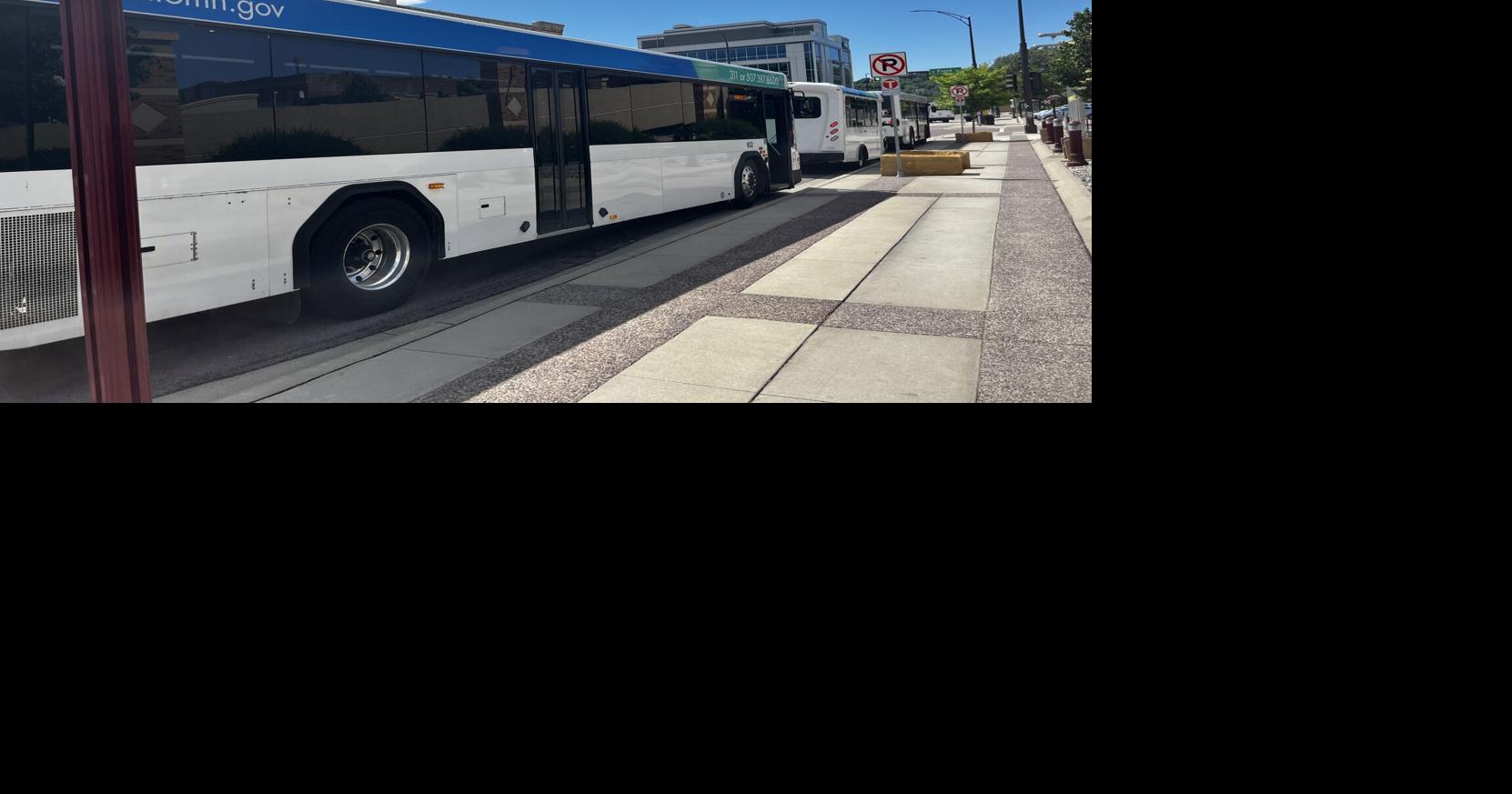 New North Mankato bus stop unusable due to road construction | Local ...