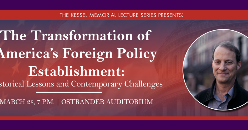 Kessel lecture to address U.S. foreign policy | Local News ...