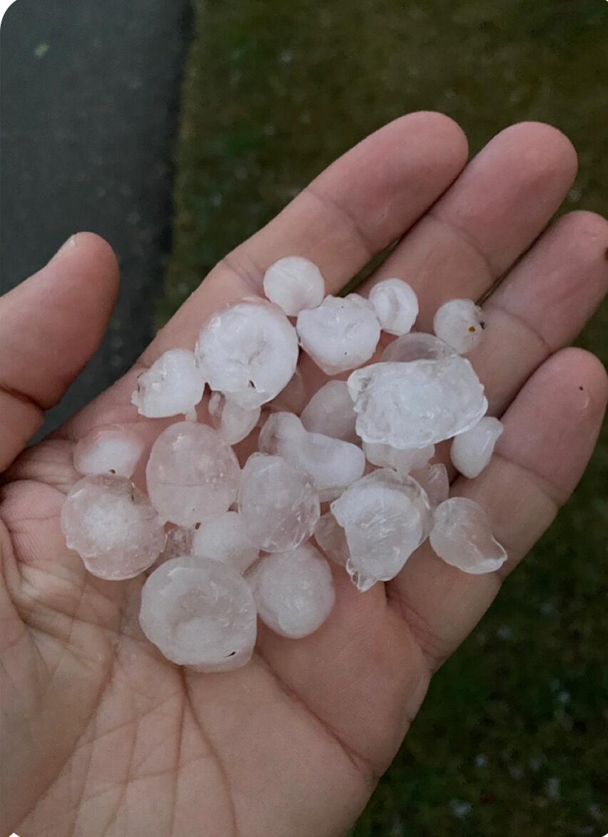 Monday night storm drops hail on Eagle Lake | Local News ...