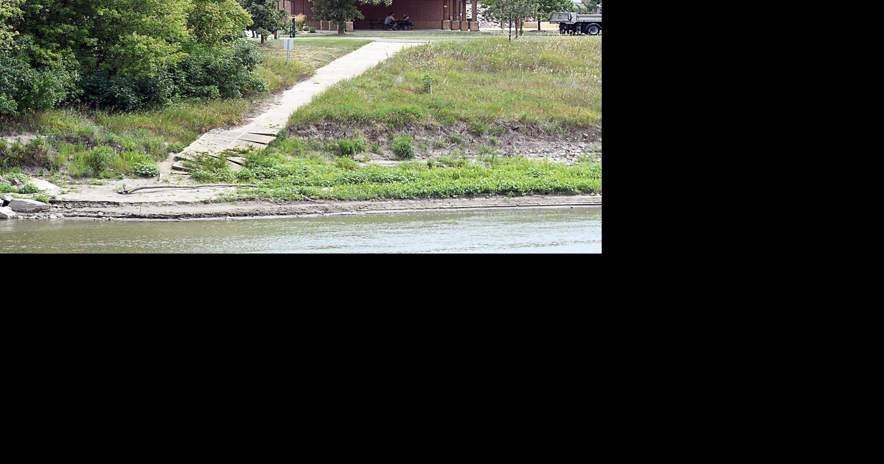 Bank stabilization to remove trees, add riprap near Riverfront Park ...