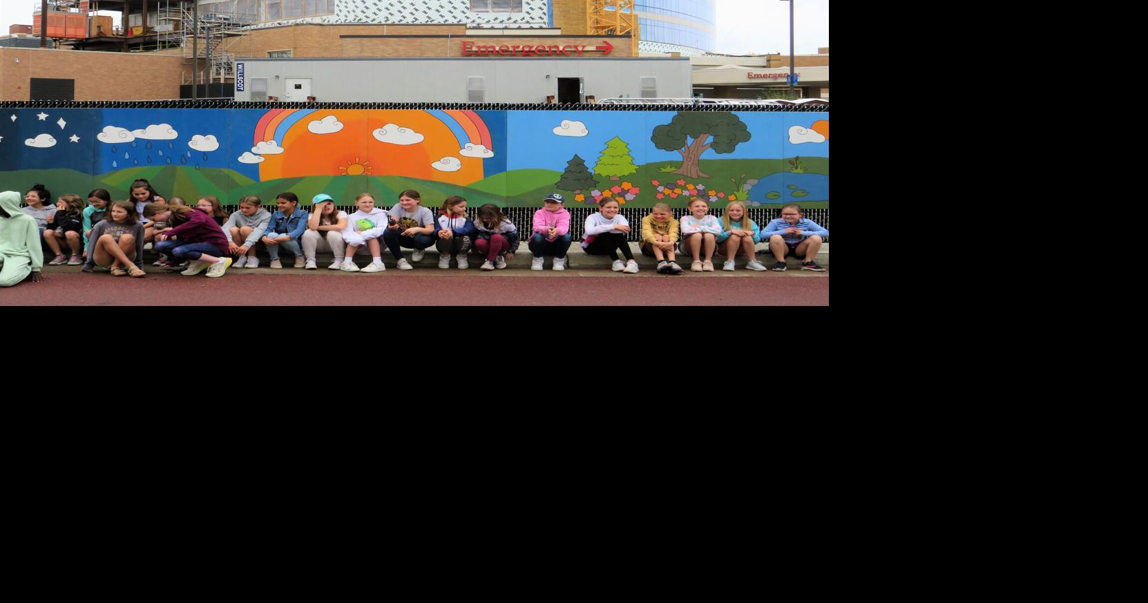 Mural by Washington Elementary students unveiled at Mayo campus | Local ...