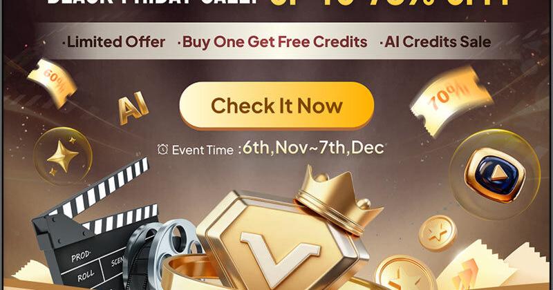 Edimakor Black Friday Deal 2025: Get 70% Off to Unlock the Future of AI ...