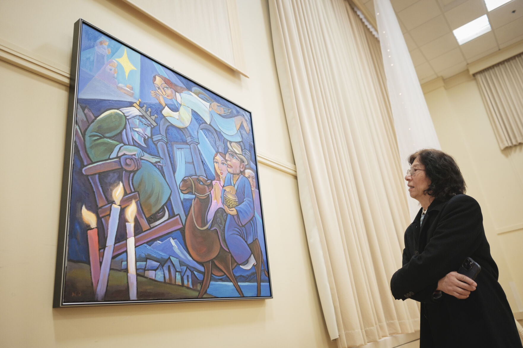 Commissioned work reflects Christmas in Christ Chapel's theme | Local ...